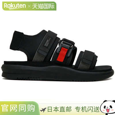 SPUTNIK HIJACK SANDALS ASTRO 男女款拖鞋魔术贴搭扣厚底凉鞋黑