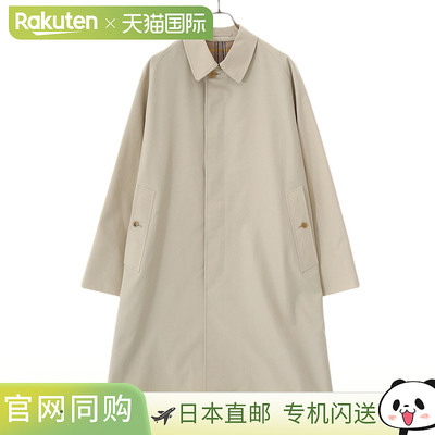 日本直邮ANATOMICA 单插肩外套不锈钢领外套长大衣外套A 字长款防