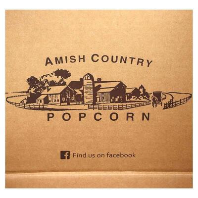 Amish Country Popcorn,Silicone Microwave Popcorn Popper, Gre