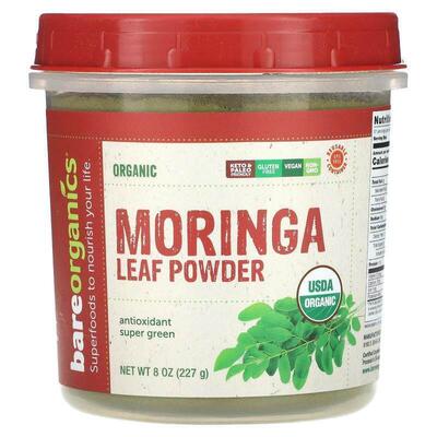BareOrganics,Organic Moringa Leaf Powder, 8 oz (227 g)