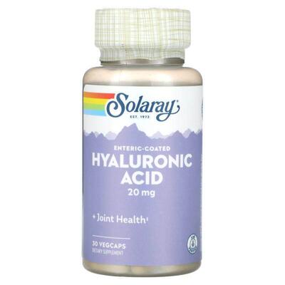 Solaray,Enteric-Coated Hyaluronic Acid
