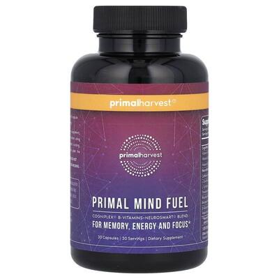 Primal Harvest,Primal Mind Fuel，30 粒胶囊