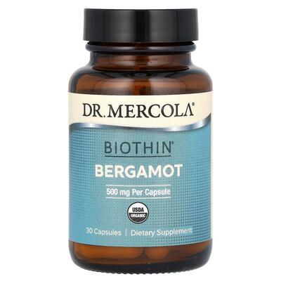 Mercola博士,Biothin, Bergamot, 500 mg, 30 Capsules