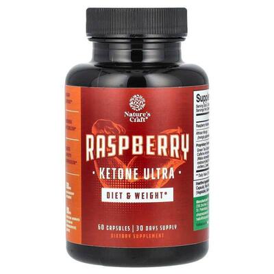 Natures Craft,Raspberry, Ketone Ultra, 60 Capsules