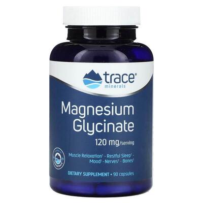 露那辛,Magnesium Glycinate, 120 mg, 180 Capsules
