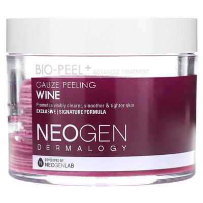 Neogen, Dermalogy，生物去角质 + 高级护理，纱布去角质，葡萄酒