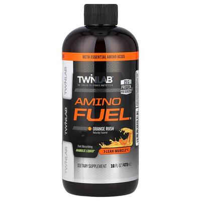 Twinlab,Amino Fuel, Orange Rush, 16 fl oz (473 ml)