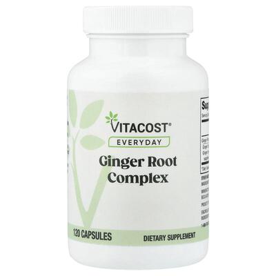 Vitacost,Ginger Root Complex, 120 Capsules (350 mg per Capsu