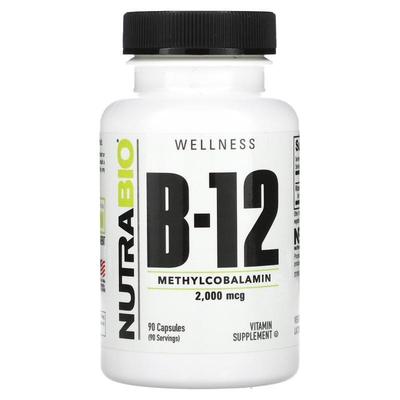 Nutrabio Labs,维生素B12，2000mg90粒