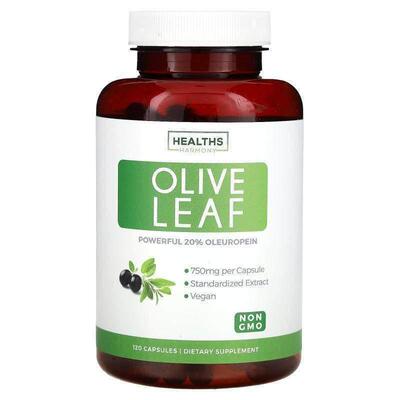 Healths Harmony,Olive Leaf, 120 Capsules