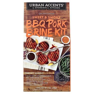 Urban Accents,甜烟熏烧烤猪肉腌制套装，7 盎司（198 克）