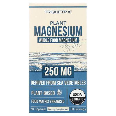 Triquetra Health,Plant Magnesium, 60 Capsules