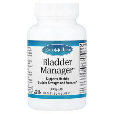EuroMedica,Bladder Manager™, 30 Capsules (100 mg per Capsule