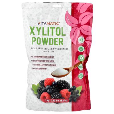 Vitamatic,Xylitol Powder, 35.27 oz (1 kg)