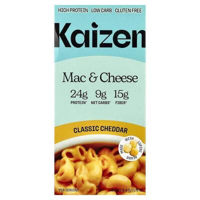 Kaizen,Mac &amp; Cheese, Classic Cheddar, 6.4 oz (178 g)