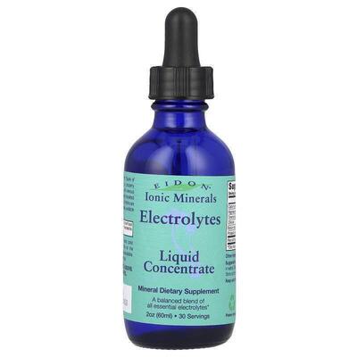 Eidon Mineral Supplements,铁矿物质，电解质，浓缩液，2 液量盎