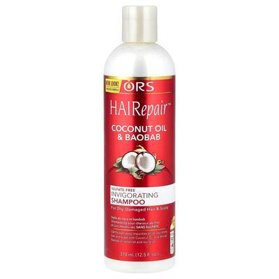 ORS,HAIRepair™, Invigorating Shampoo, Coconut Oil & Baob