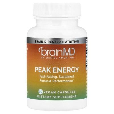 BrainMD,巅峰能量全素胶囊，30 粒