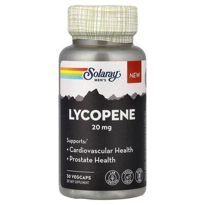 Solaray,Men's Lycopene, 20 mg, 30 VegCaps