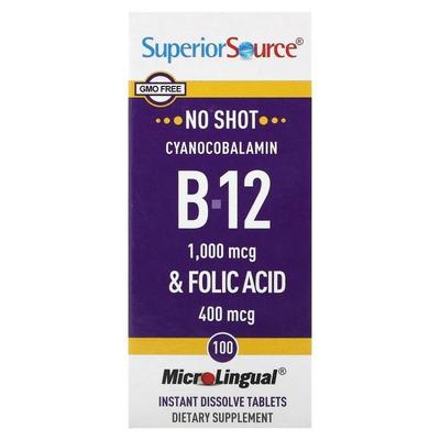 Superior Source,Cyanocobalamin B-12 &amp;amp;amp;amp;amp