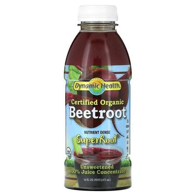 Dynamic Health,Certified Organic Beetroot, 16 fl oz (473 ml)