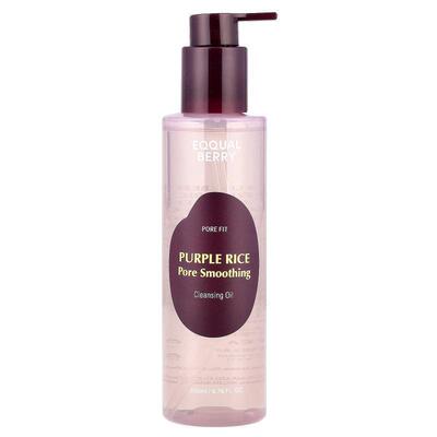 EQQUALBERRY,Purple Rice Pore Smoothing, Cleansing Oil , 6.76