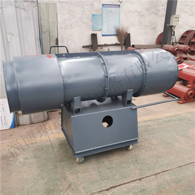 SDF-4#（2*2.2kw)可移动式隧道风机 手推式抽送风机 配套骨架风带