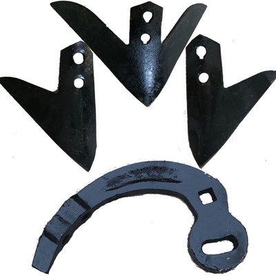 微耕机耘锄配件 耘锄铲 耘锄犁尖 松土犁铲开沟豁子 耘锄支臂勾子