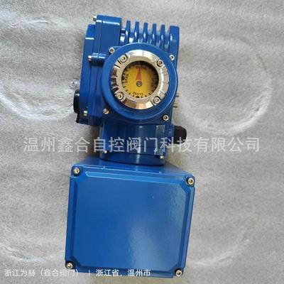 厂家直销精小型电动执行器带液晶显示屏可配球阀蝶阀阀门开关型