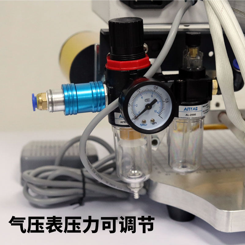 小型台式气d动自动卷纸烫金压烫机皮革压唛机木头压标烙木印烫印