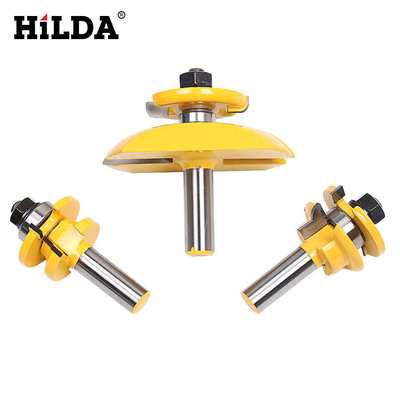 厂家直销希尔达木工铣刀俢角刀开槽刀修边刀圆底刀柜门刀