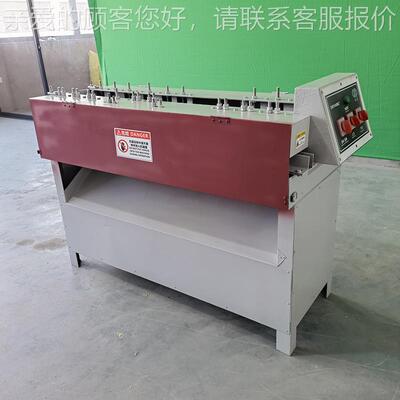工厂现定货开竹篾分机竹条宽定厚打节片机FDF层竹片竹编加工机器