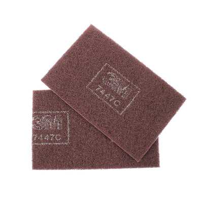 3M工业百洁布7447C加厚加粗菜瓜布毛刺布拉丝布去毛刺工业百洁布