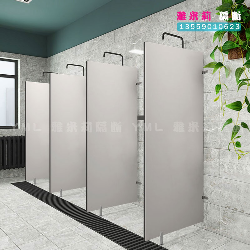 工地浴室防水挡板公共澡堂卫生间隔断板学校淋浴间冲凉房厕所隔墙