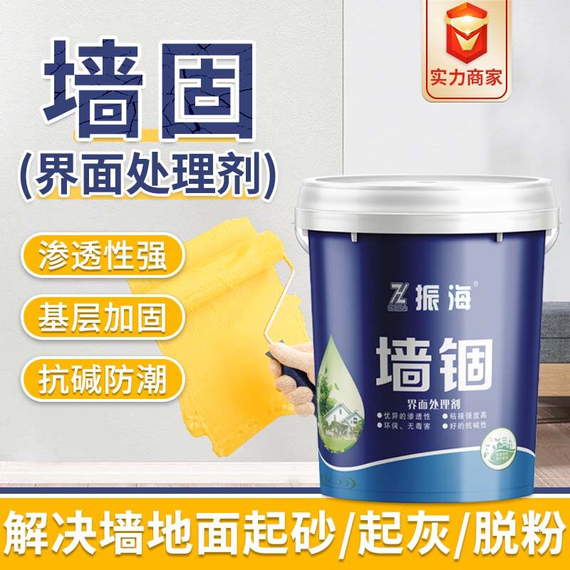 墙固地固墙面加固剂混凝土界面剂固沙剂防潮抗碱封闭剂工程防水