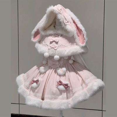 心愿小兔洛丽塔公主裙秋冬lolita