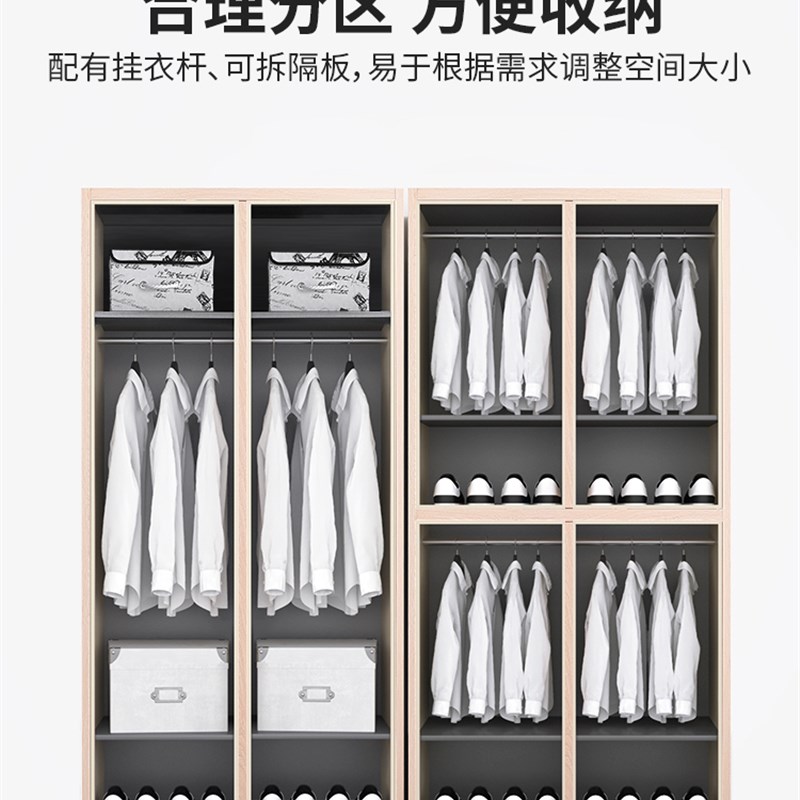 员工更衣柜宿舍衣柜储p物柜钢制木纹浴室铁皮柜健身房存包柜子带
