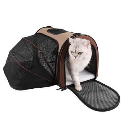 陪士奇猫包外出便携背狗包猫笼子猫咪箱手提大容量扩展大号宠物包