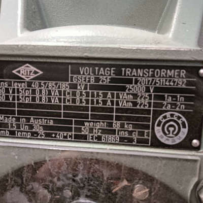 议价RITZ电压互感器 GSEFB 25F，奥地利原装，型号20