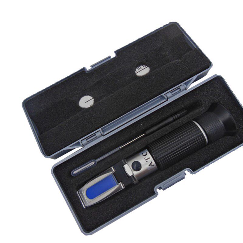 手持式折光仪 盐度计0-28v% 食品盐度计 厨房咸度计 含盐量测试仪