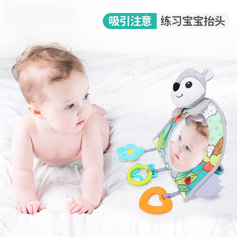 车载安全座椅观j察镜宝宝车内反光镜婴儿提篮车镜子儿童汽车后视