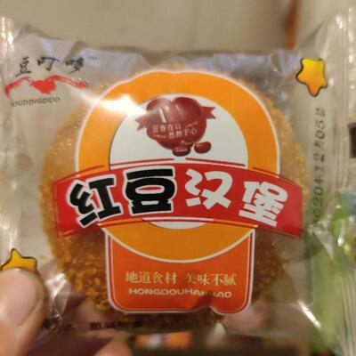 夹心豆沙软面包手撕夹心红豆沙汉堡营养早餐鸡蛋糕点零食