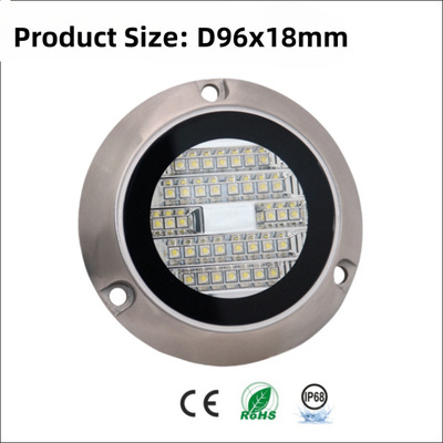 DC10-30V泳池IP68RGB+CCT船灯