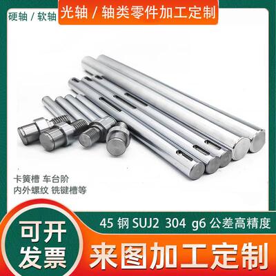 线性导向轴  PSFJW  SFJW SSFJW 高精度g6公差直线光轴替换米怡