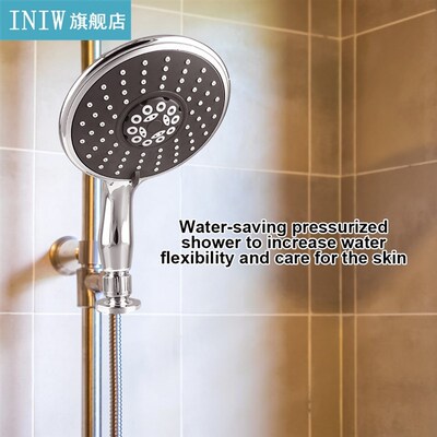 极速Adjustable large shower head bath rain shower filter for