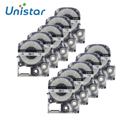 10PCS/Lot SS36K Compatible for Epson Label Maker ape 36mm Bl