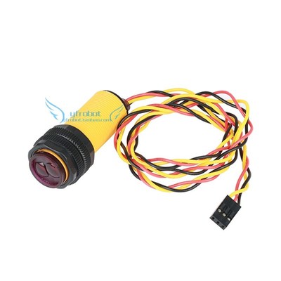 红外光电开关 避障传感器 反射式 E18-D80NK 3-80CM 避障小车配件