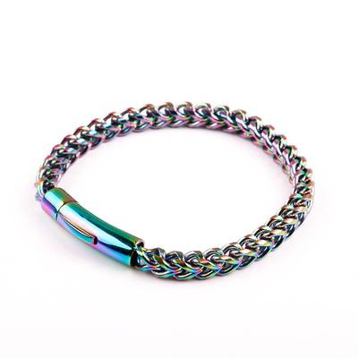 -Haiteng jewelry retro and old personality mens stainless s