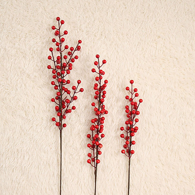 极速Artificial Plant Artificial Flowers Holly Fruit Fortune