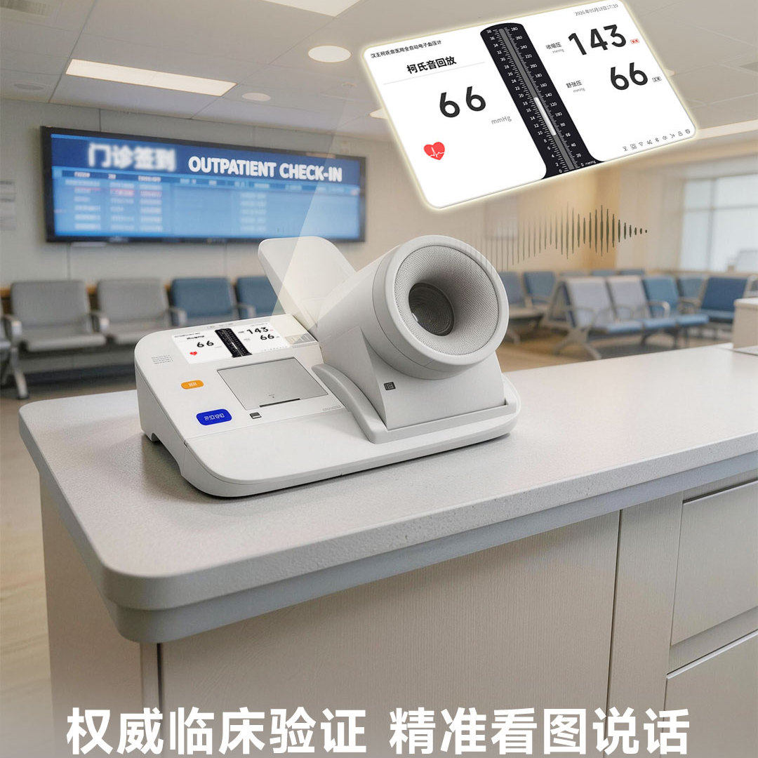 汉王柯氏音电子血压计医院专用臂筒式血压仪测量仪高精准诊所正品